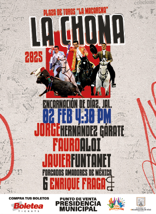 CORRIDA DE TOROS LA CHONA 2025 | Boletea Tickets